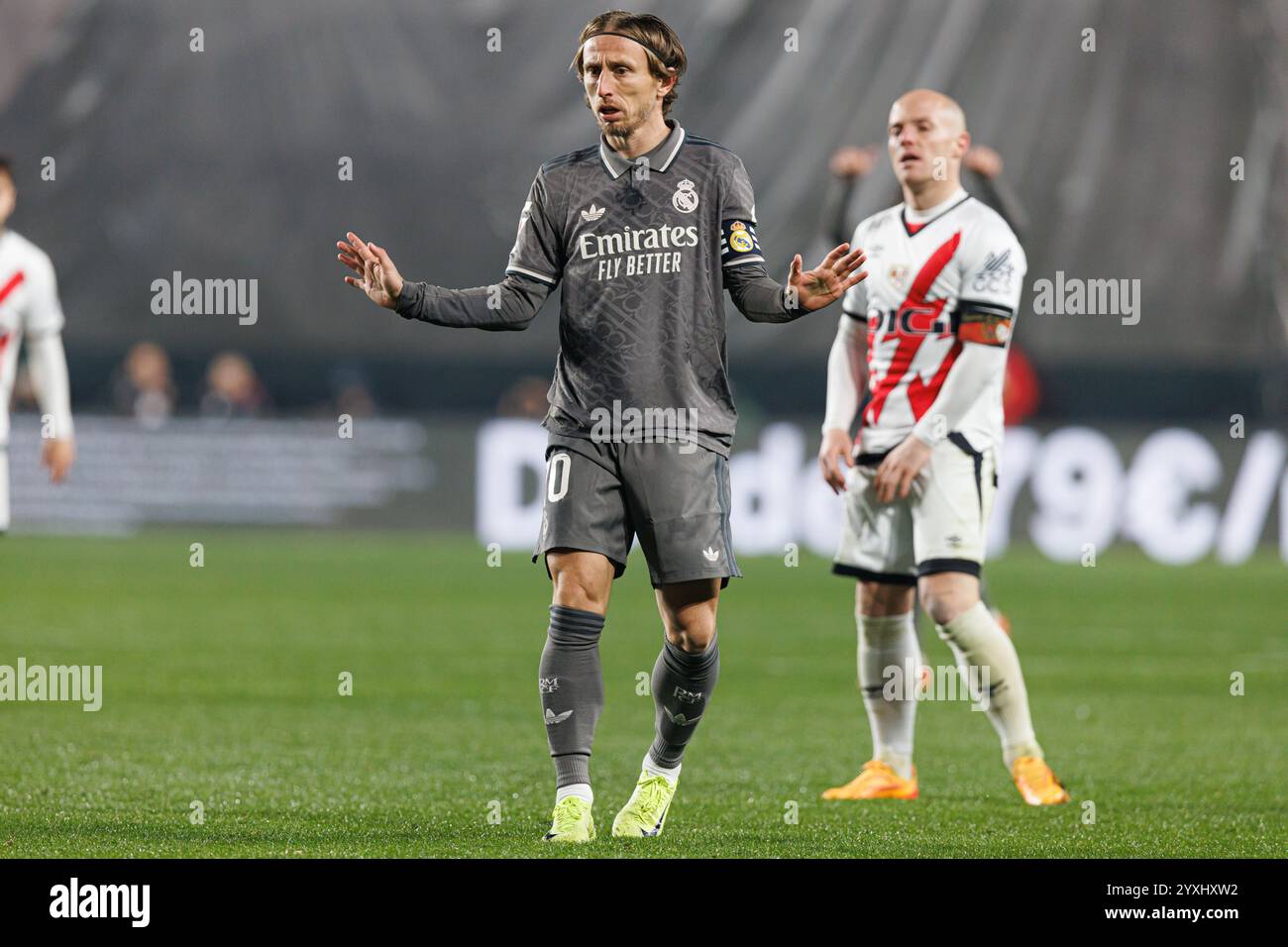 Luka Modric seen during LaLiga EA SPORTS game between teams of Rayo ...