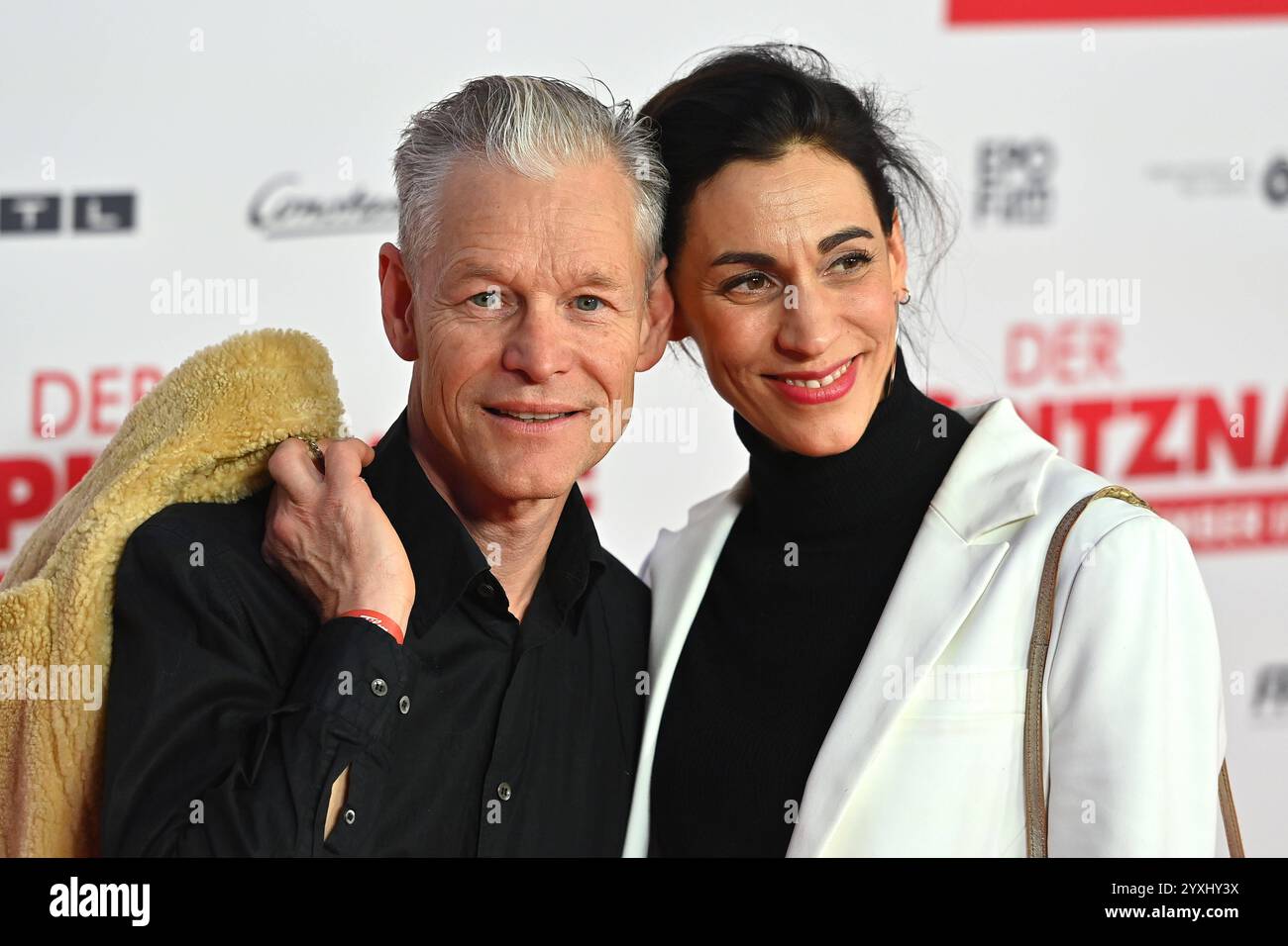 Steffen Wink Schauspieler mit Ehefrau Genoveva Mayer. Film Premiere DER ...