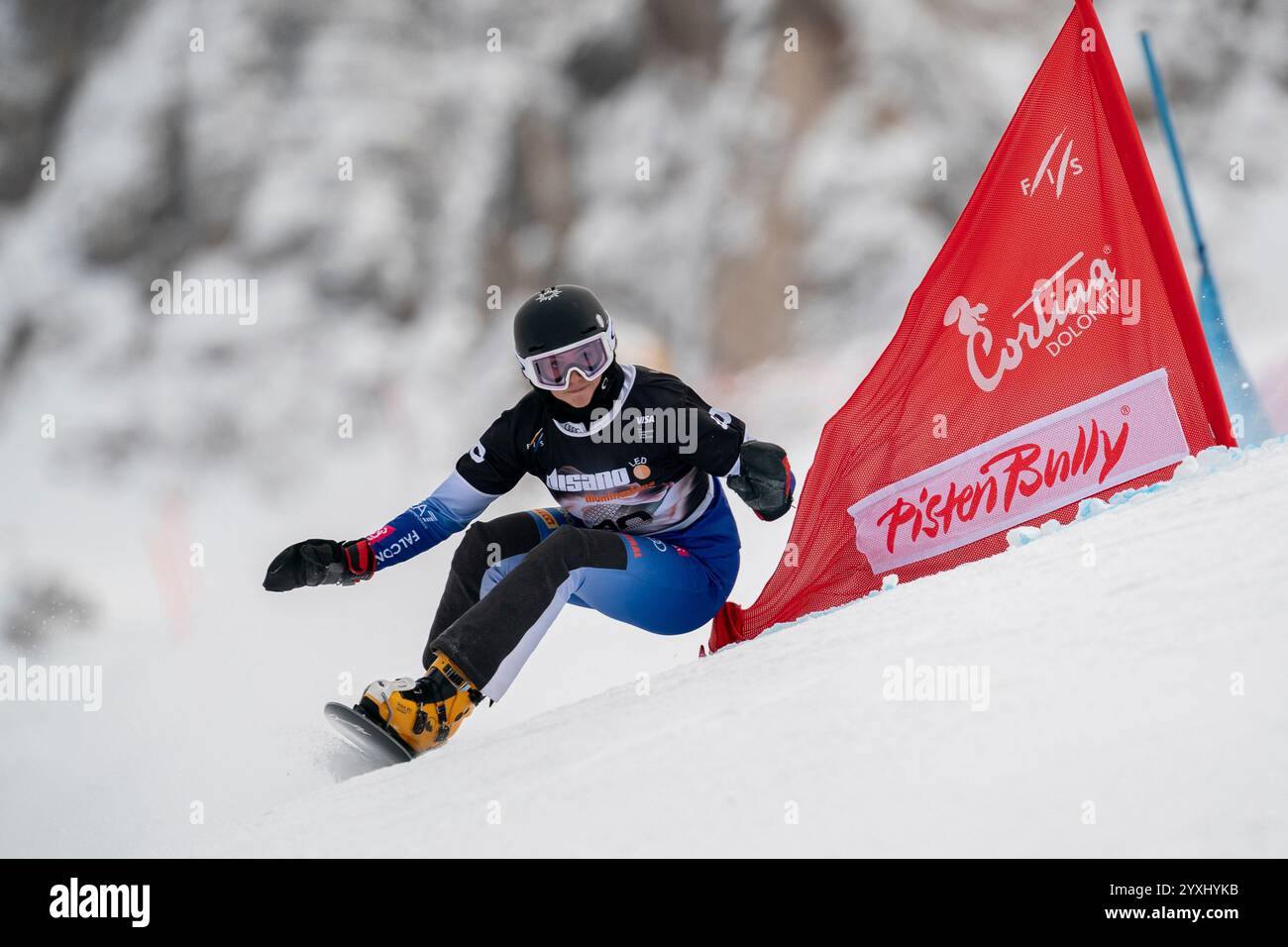 FAVA Elisa of Italy competing in the Visa Fis Snowboard World Cup 2025 ...