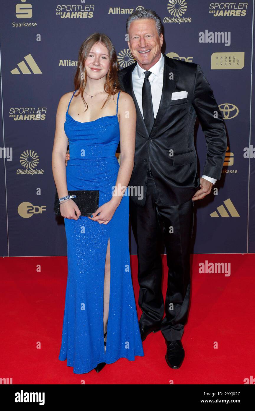 Christian Keller mit Tochter Luisa bei der 77. Sportler des Jahres Gala ...