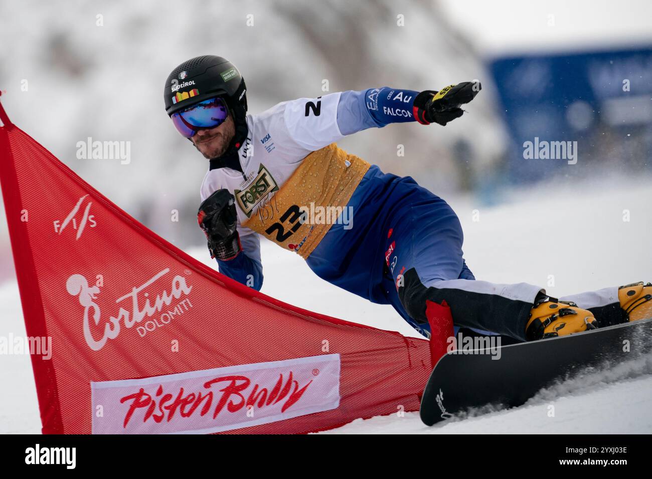 MARCH Aaron of Italy competing in the Visa Fis Snowboard World Cup 2025 ...