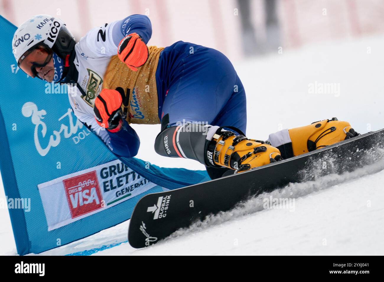 BORMOLINI Maurizio of Italy competing in the Visa Fis Snowboard World ...