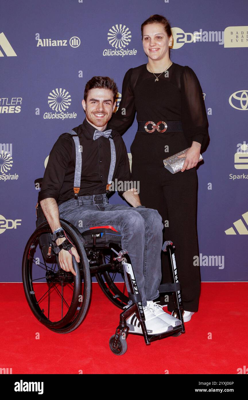 Moritz Brückner und Maike Hausberger bei der 77. Sportler des Jahres ...