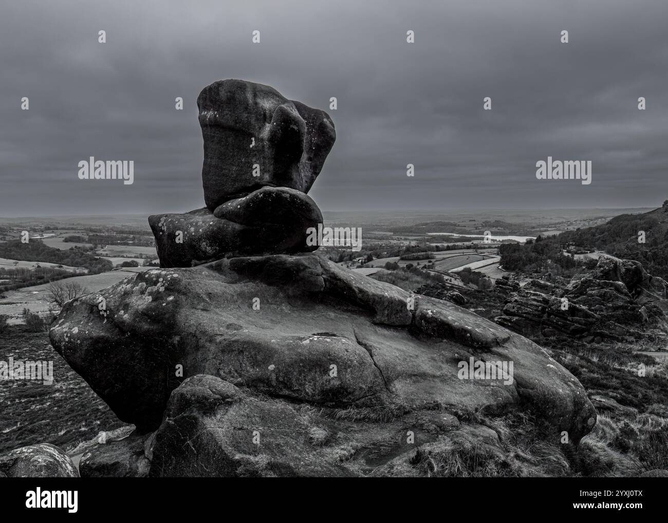 Ramshaw Rocks, Staffordshire Stock Photo - Alamy