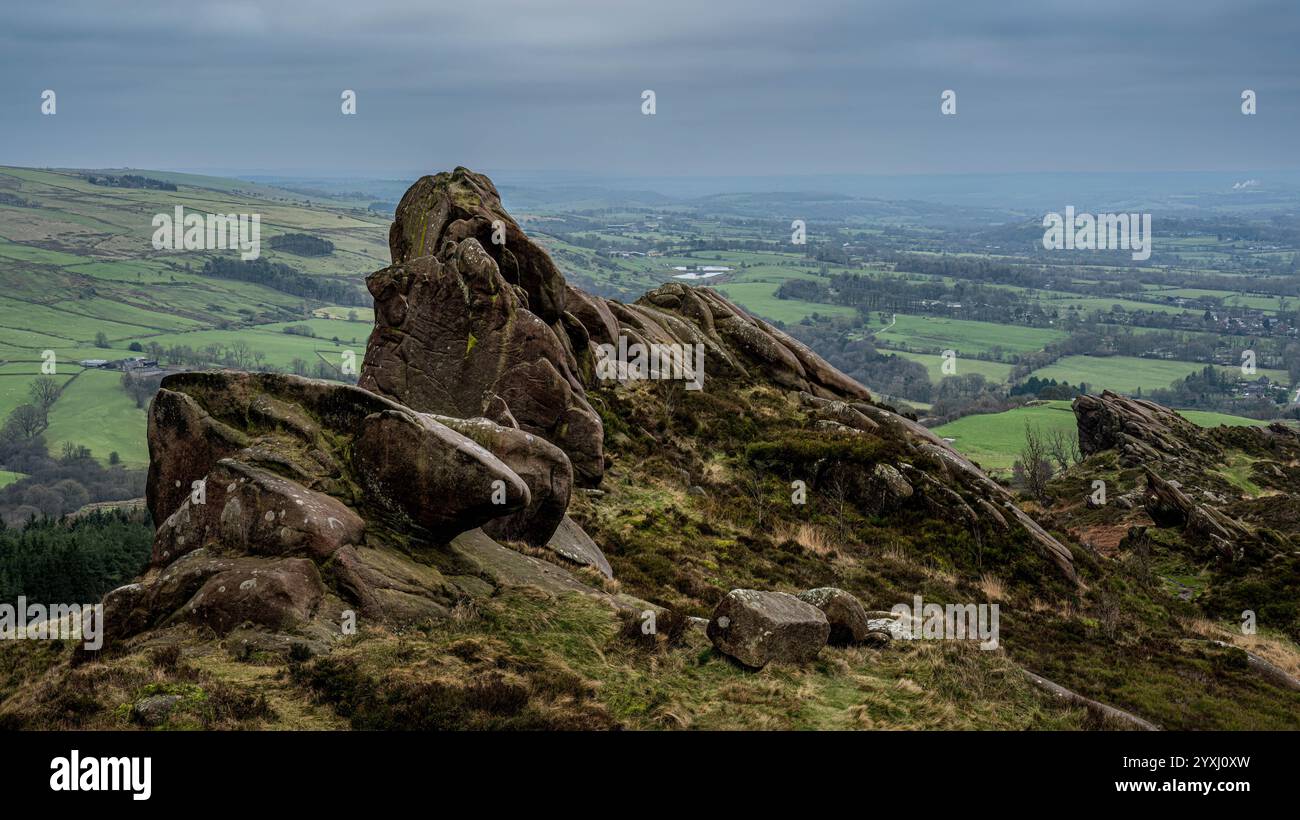 Staffordshire ramshaw rocks hi-res stock photography and images - Alamy