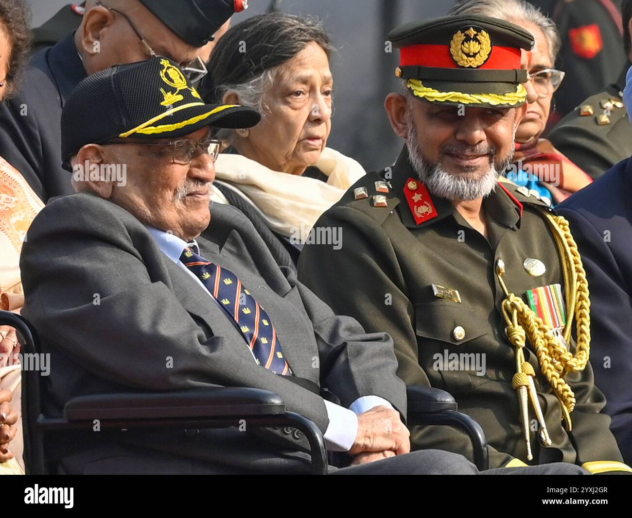 KOLKATA, INDIA - DECEMBER 16: (L-R) Former Chief of Army Staff of the ...