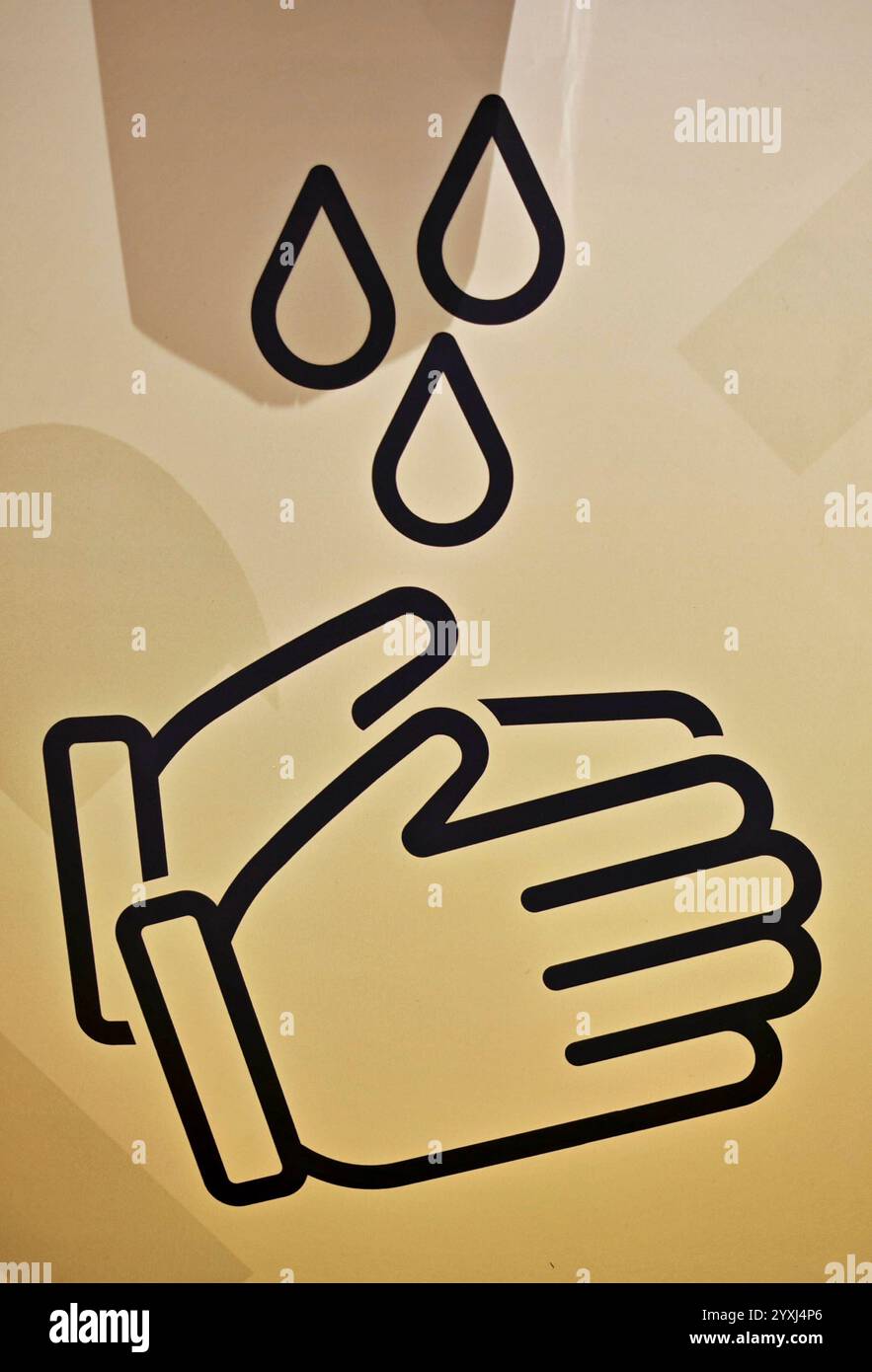 symbol of human hand and finger for touch and feel, sense of touch ...