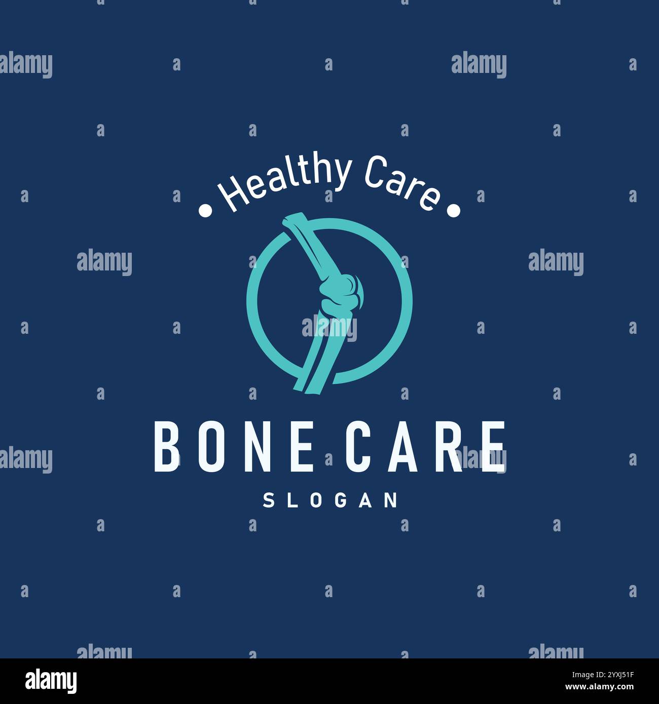 Bone health logo hi-res stock photography and images - Alamy