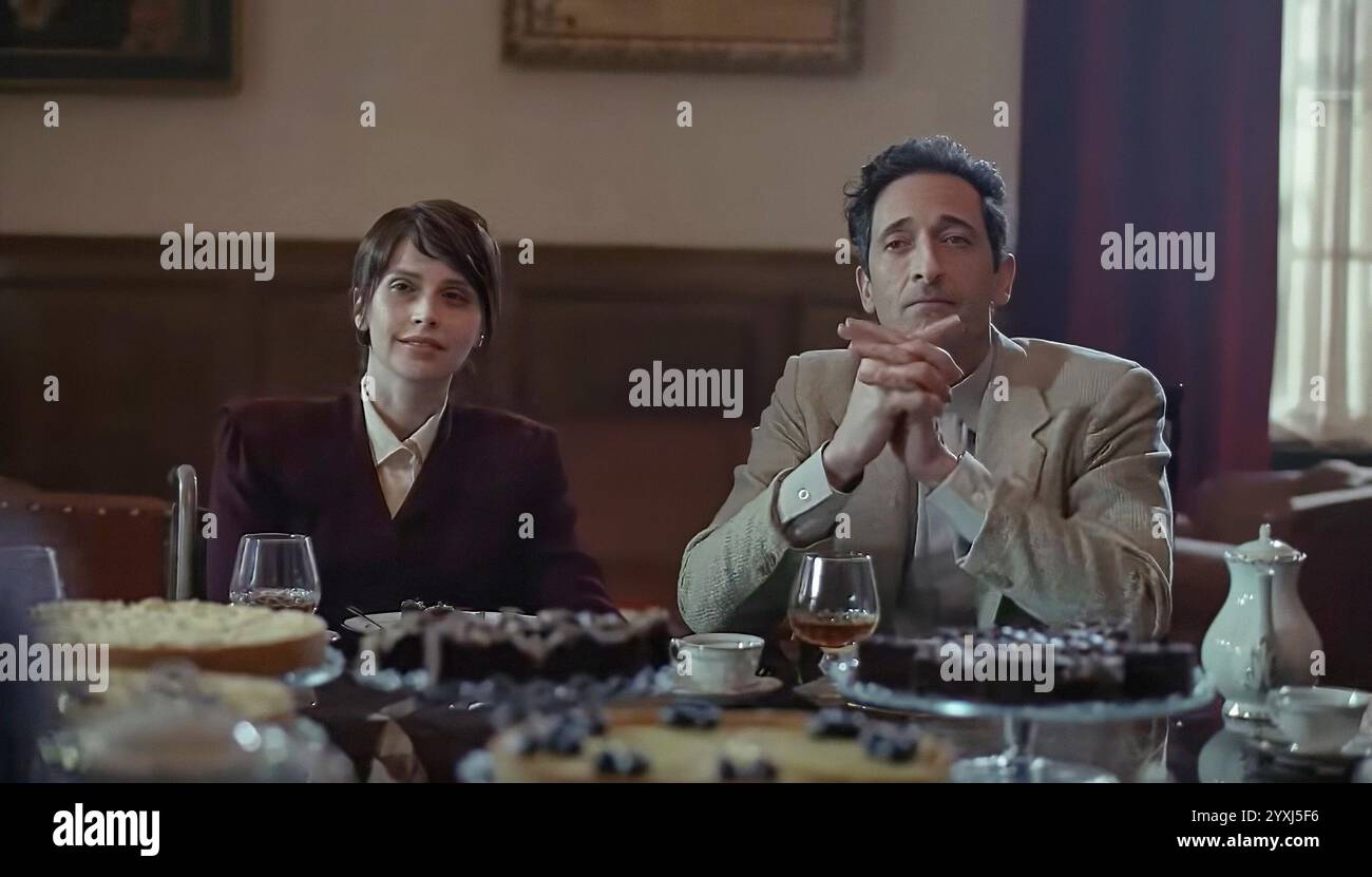 THE BRUTALIST, from left: Felicity Jones, Adrien Brody, 2024. © A24 ...