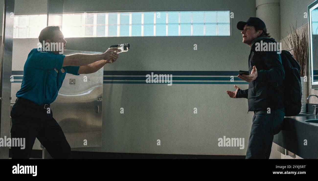 CARRY ON, (aka CARRY-ON), from left: Taron Egerton, Jason Bateman, 2024 ...