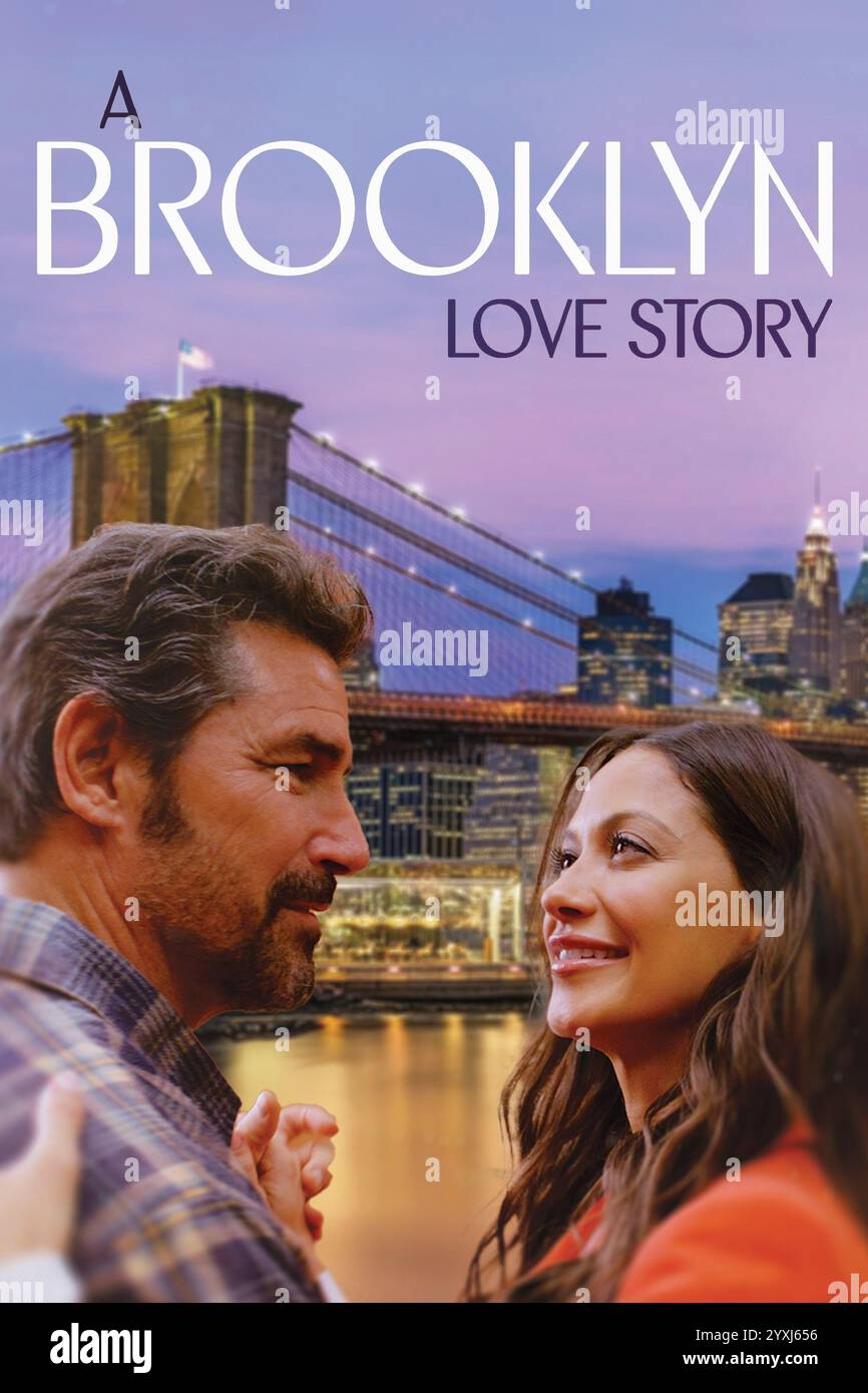 A BROOKLYN LOVE STORY, poster, from left: Michael Morano, Katie McCarty ...
