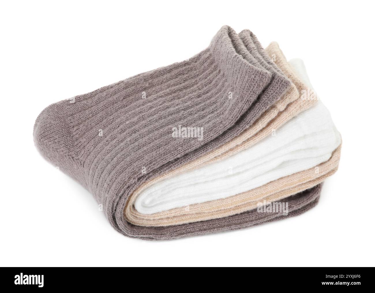 Folded pairs of socks hi-res stock photography and images - Alamy