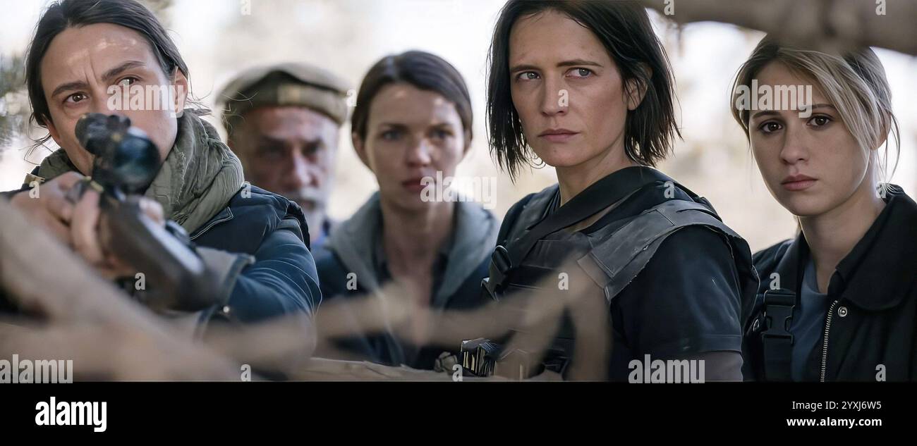 DIRTY ANGELS, from left: Emily Bruni, Ruby Rose, Eva Green, Maria ...