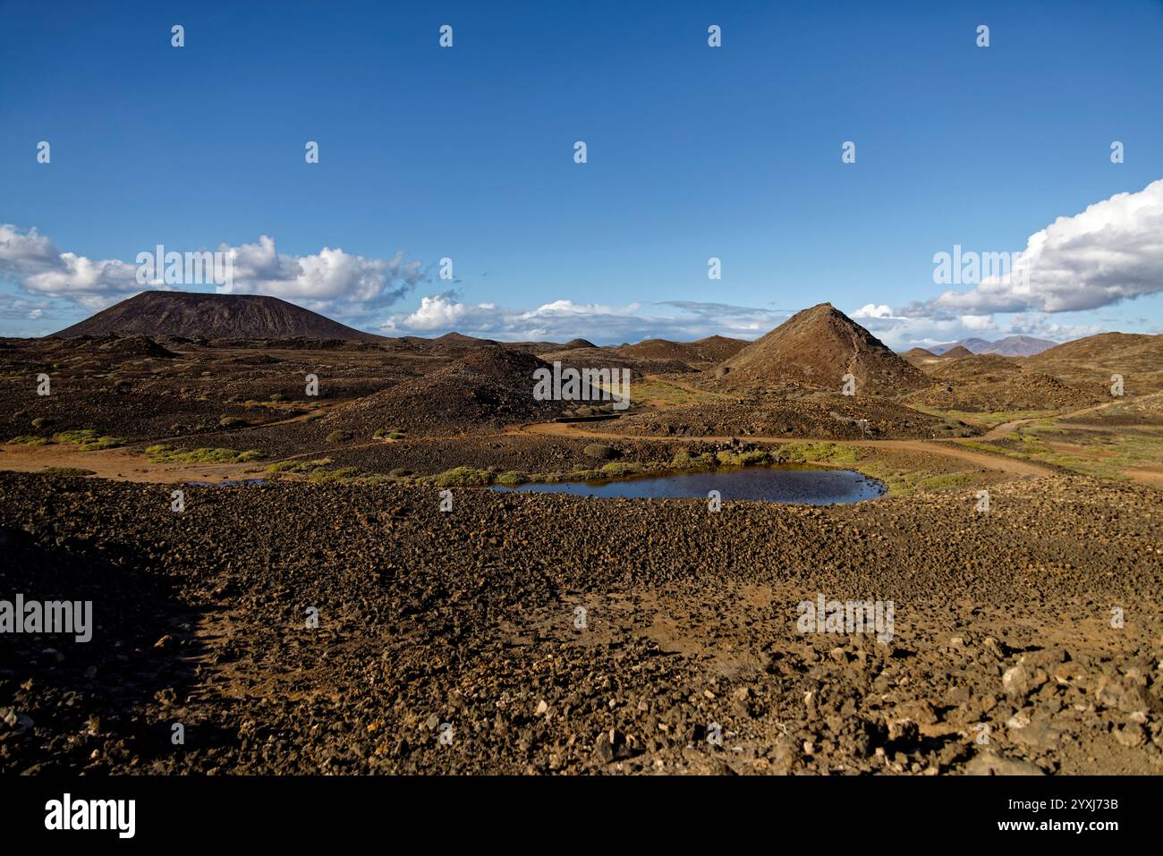 Lobos Island, Canary Islands, Spain. 12th Dec, 2024. Landscapes of the ...