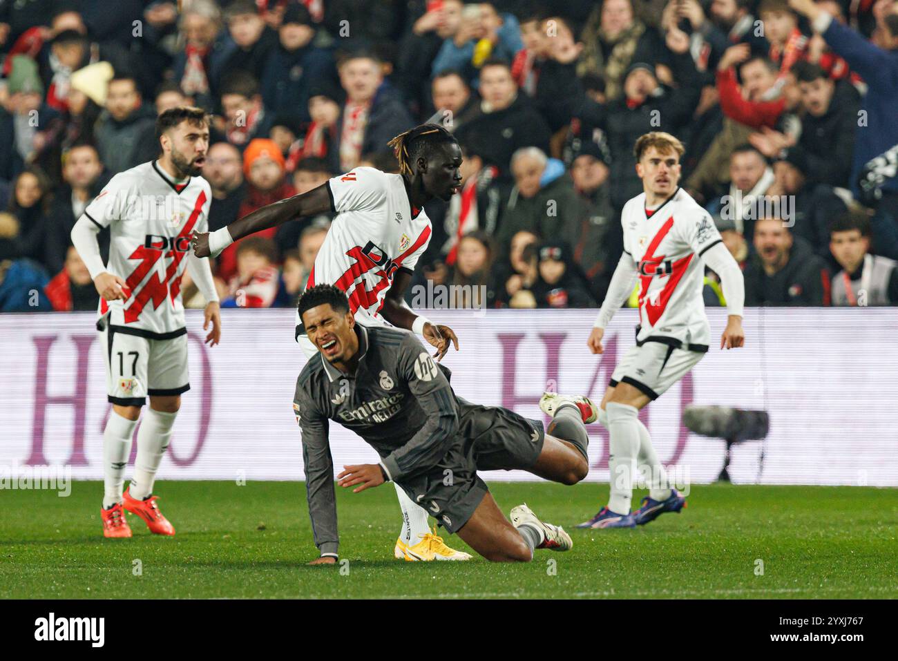 Ismaila Ciss, Jude Bellingham seen during LaLiga EA SPORTS game between ...