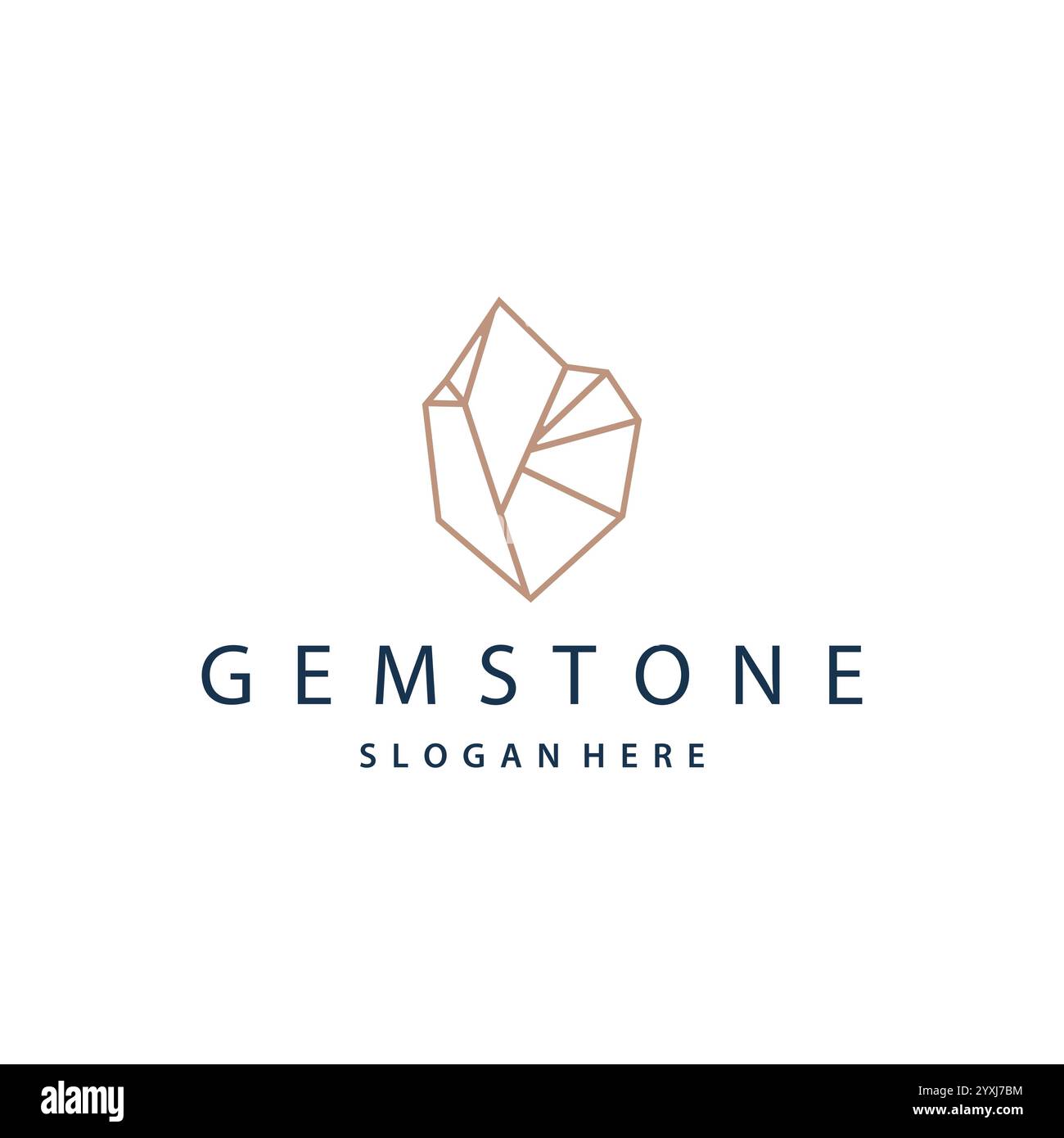 Gemstone Jewelry Logo, Design Vector Template Symbol Illustration Stock ...