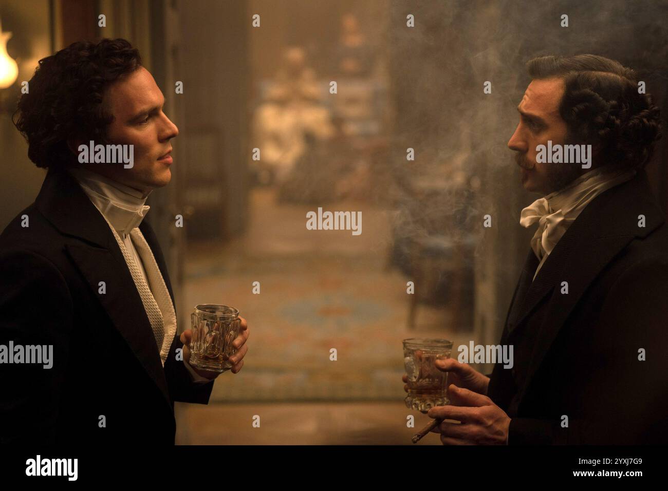 NOSFERATU, from left: Nicholas Hoult, Aaron Taylor-Johnson, 2024. ph ...