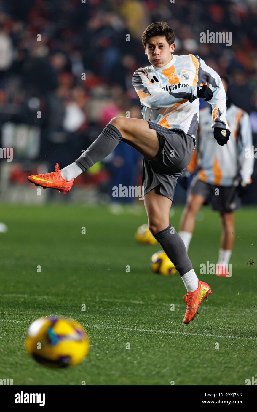 Arda Guler seen during LaLiga EA SPORTS game between teams of Rayo ...