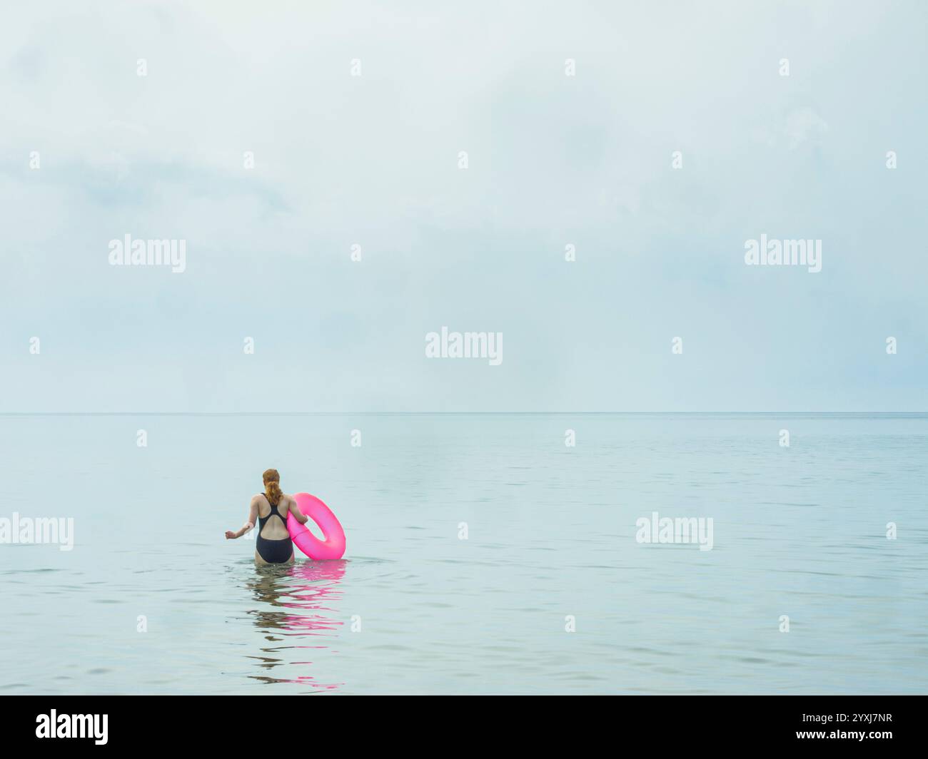 One person tube hi-res stock photography and images - Alamy