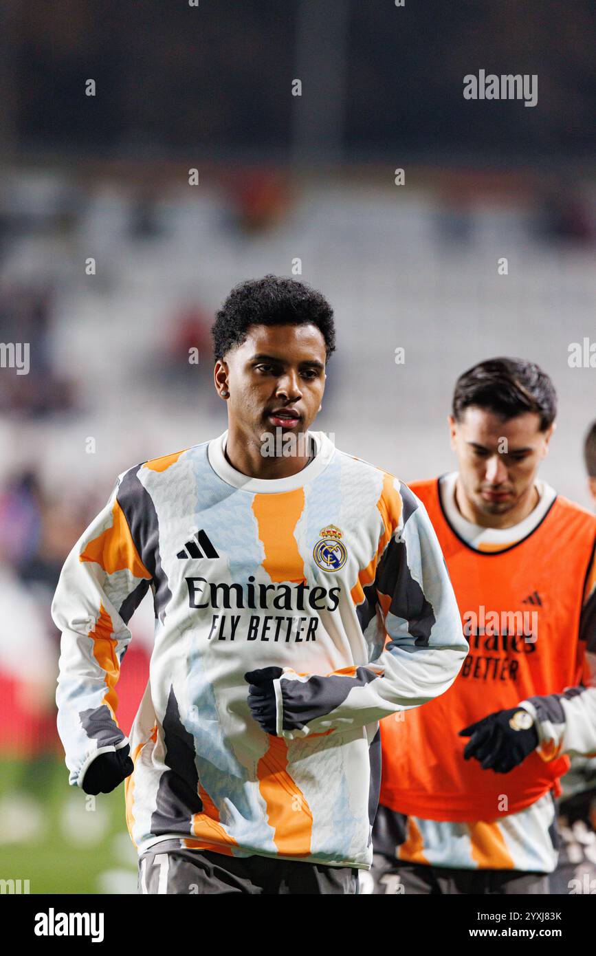 Rodrygo Goes seen during LaLiga EA SPORTS game between teams of Rayo ...
