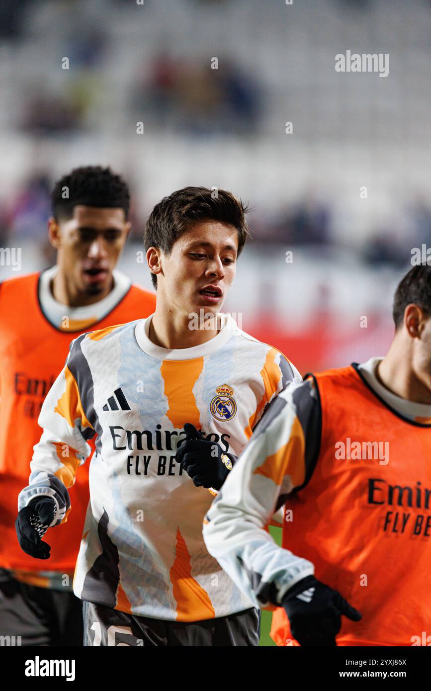 Arda Guler seen during LaLiga EA SPORTS game between teams of Rayo ...