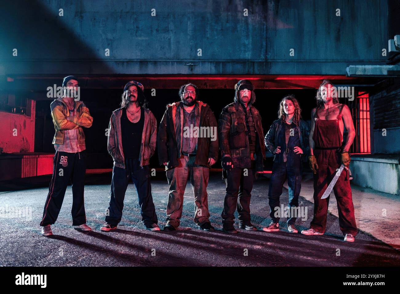 STREET TRASH, from left: Shuraigh Meyer, Lloyd Martinez Newkirk, Joe ...