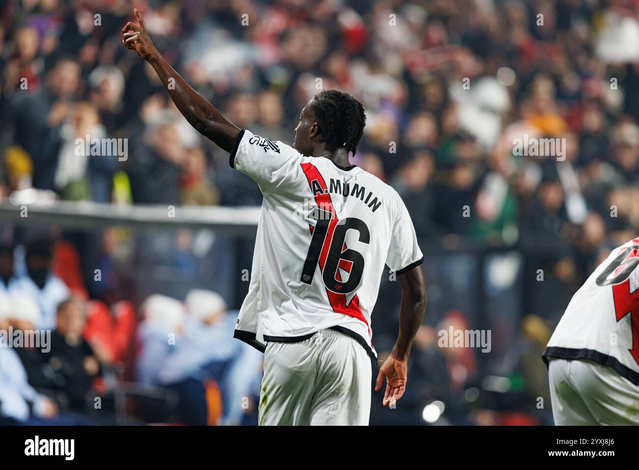 Abdul Mumin seen celebrating after scoring goal during LaLiga EA SPORTS ...