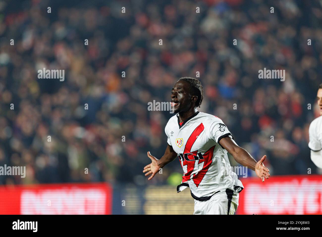 Abdul Mumin seen celebrating after scoring goal during LaLiga EA SPORTS ...