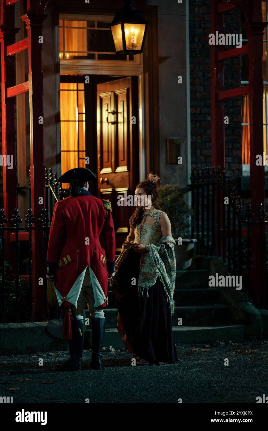 OUTLANDER, from left: Charles Vandervaart, Silvia Presente, Carnal ...