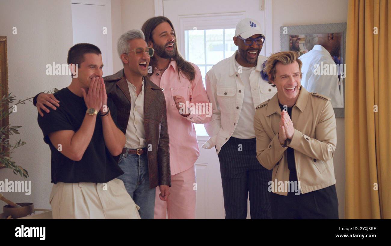 QUEER EYE, from left: Antoni Porowski, Tan France, Jonathan Van Ness ...