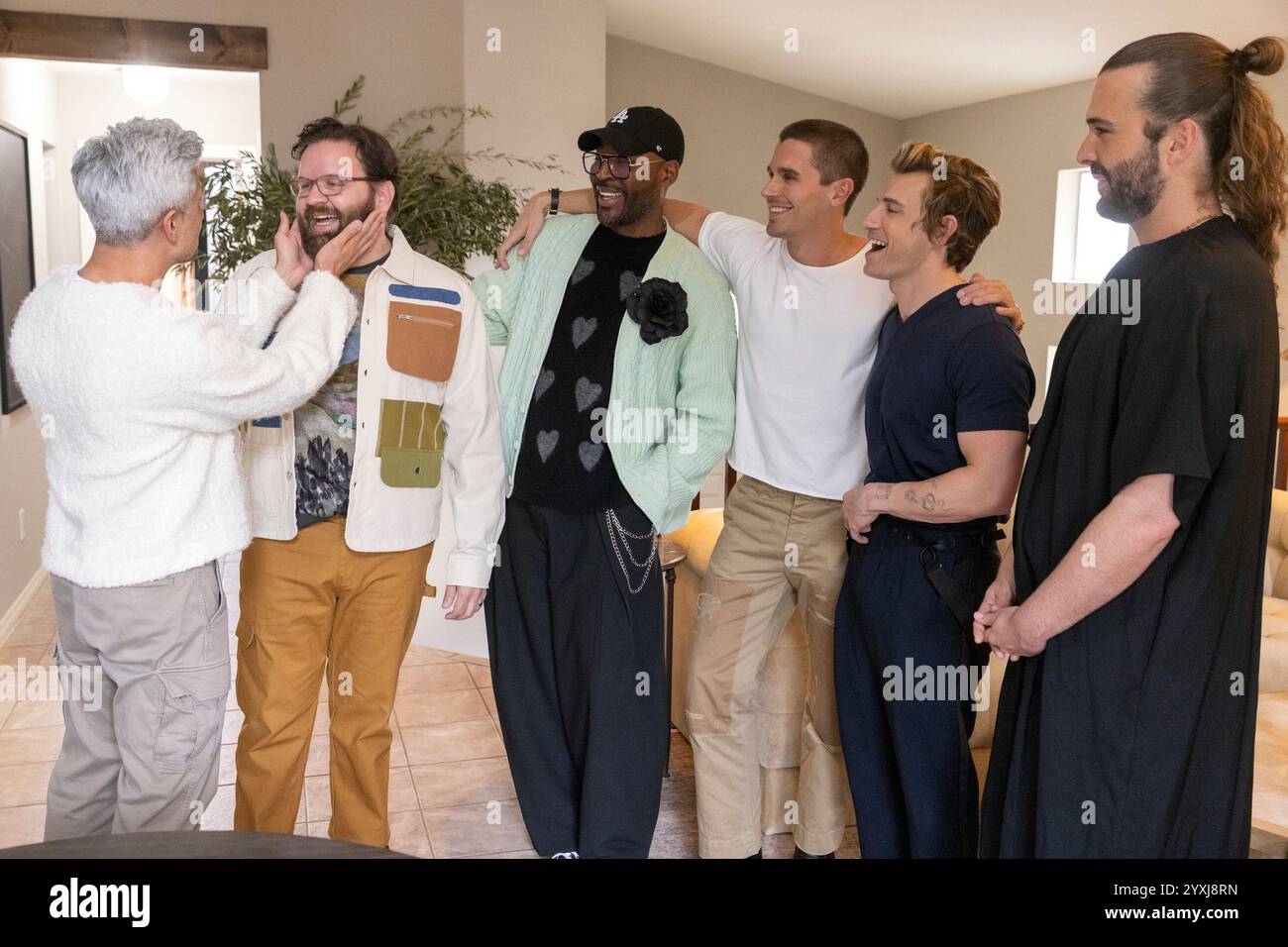 QUEER EYE, from left: Tan France, Sean Critchfield, Karamo Brown ...