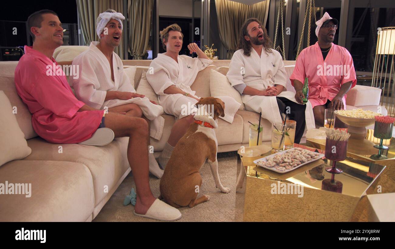 QUEER EYE, from left: Antoni Porowski, Tan France, Jeremiah Brent ...