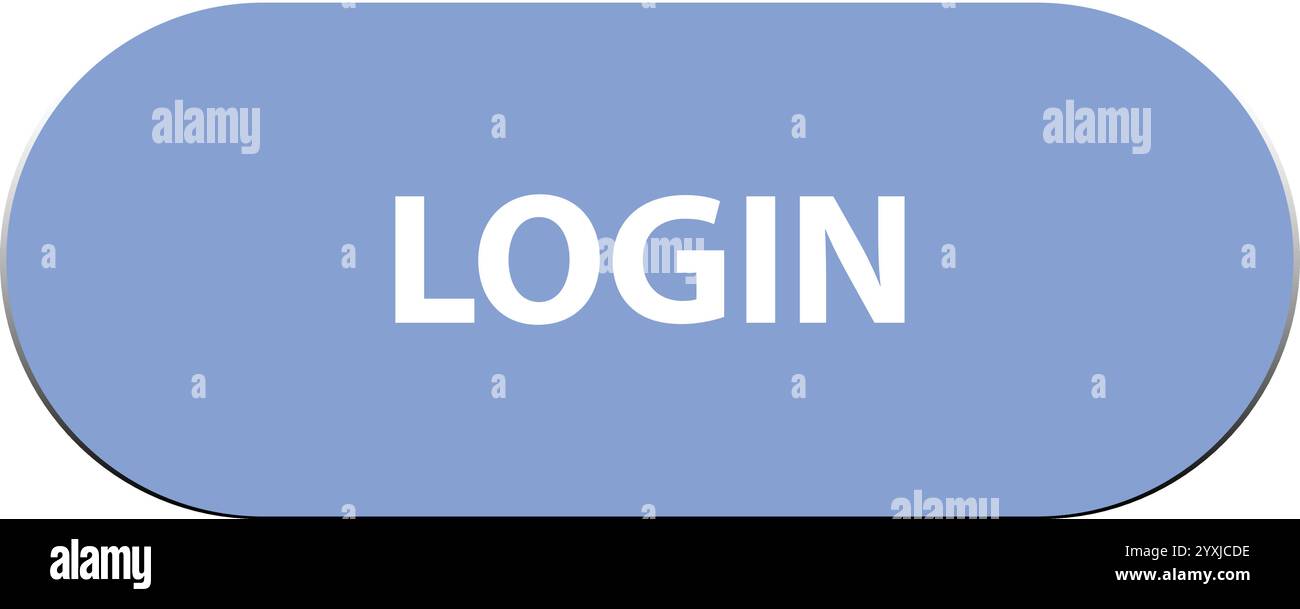 Login Button, Login sign vector, Login template icon Stock Vector Image ...