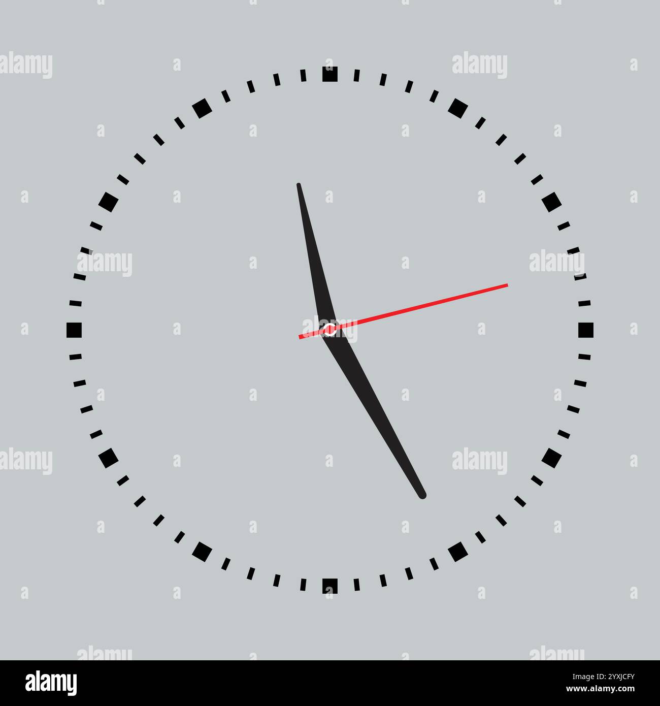 Wall Clock icon, Time clock, Clock silhouette, clock icon Background ...