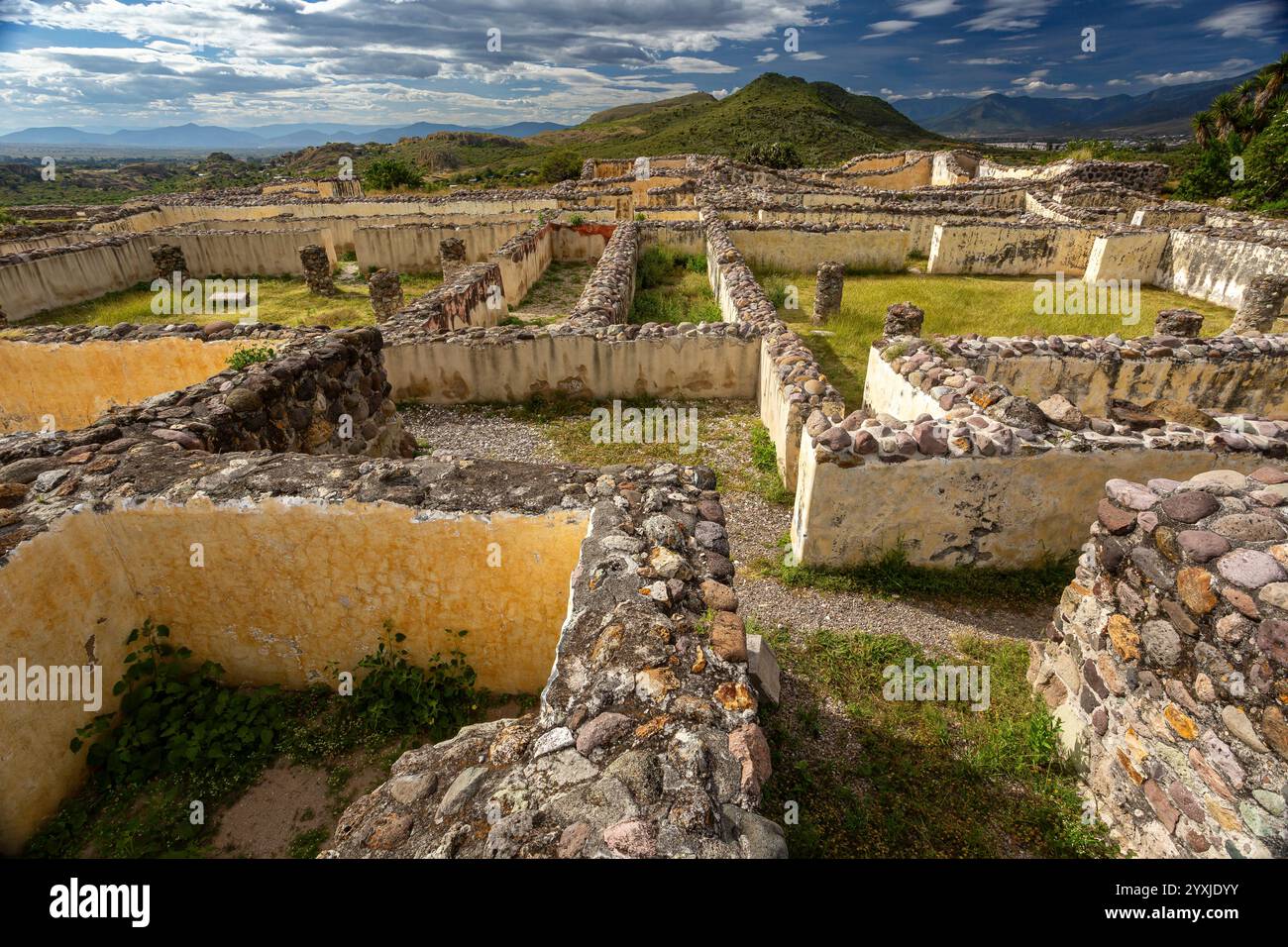Yagul archeological site, Oaxaca, Mexico Stock Photo - Alamy