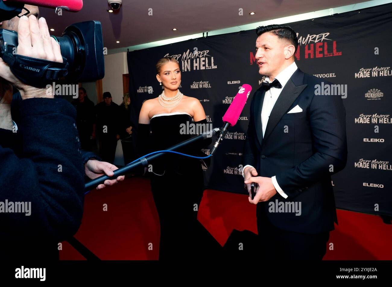 Marigona Krasniqi und Robin Krasniqi bei der Premiere des Dokumentarfilms Sepp Maurer - Made in ...