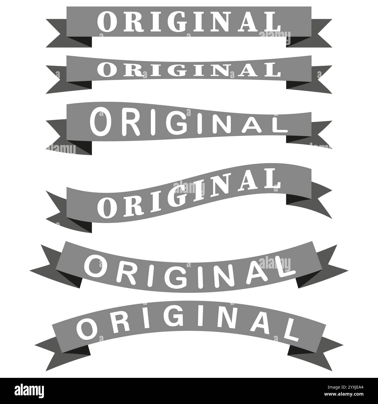 Ribbon design aesthetic hi-res stock photography and images - Alamy