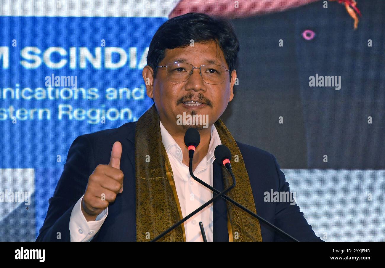 Honourable chief minister of meghalaya hi-res stock photography and images - Alamy