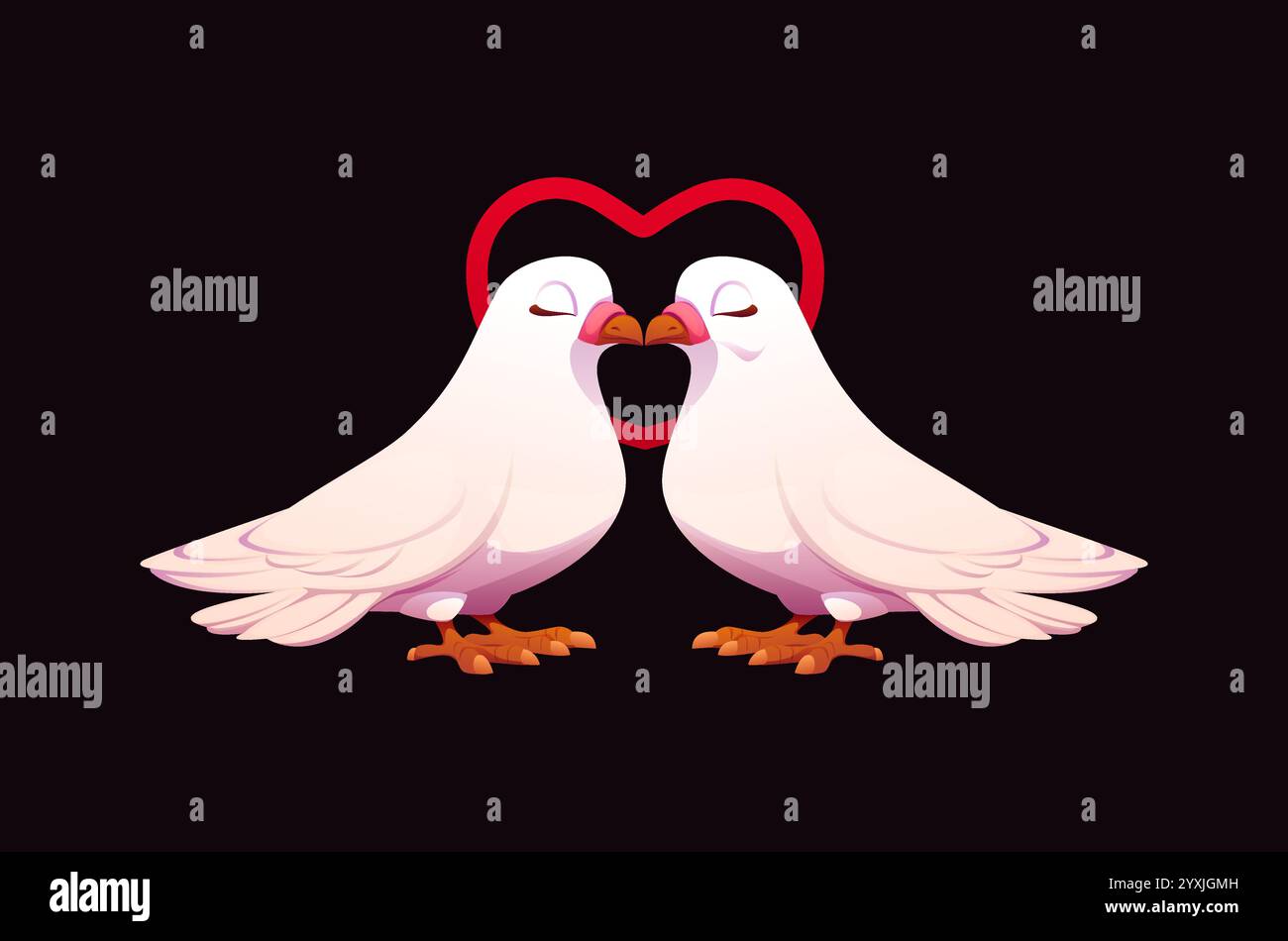 Passionate togetherness Stock Vector Images - Alamy