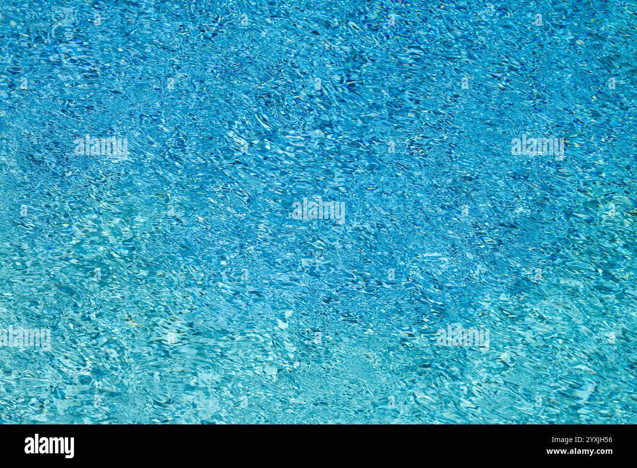 Pool water surface. Water texture. Swimming pool surface. Blue water ...