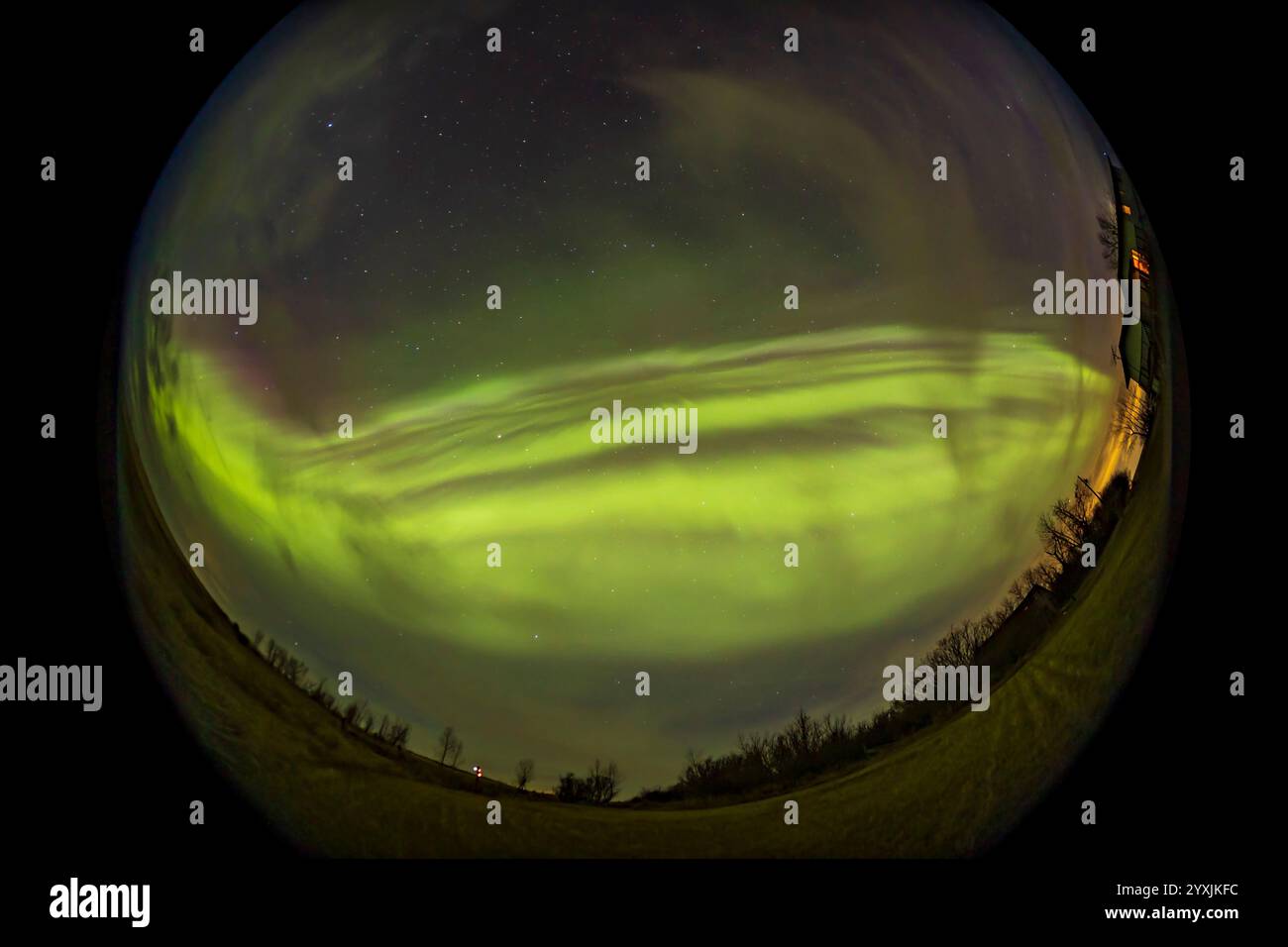 360 view of northern lights hi-res stock photography and images - Alamy
