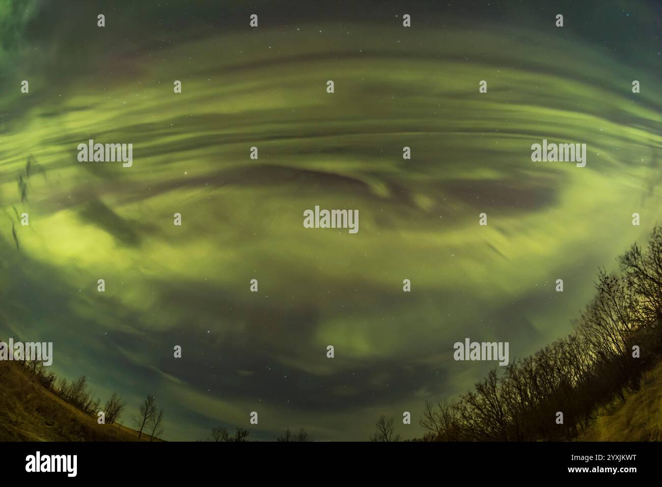 Aurora borealis in lens hi-res stock photography and images - Alamy