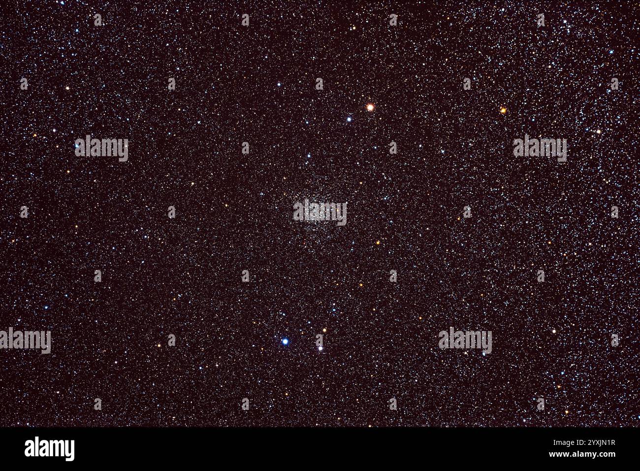 The rich star cluster NGC 7789 in Cassiopeia, known as Caroline's Rose Cluster Stock Photo - Alamy