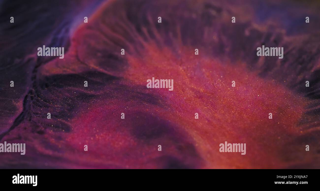 Mist vortex. Blurred marble texture. Defocused purple color glowing ...