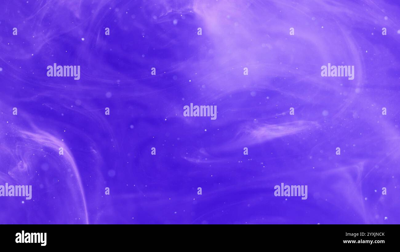 Paint water blend. Color vapor texture. Defocused blue pink shimmering ...