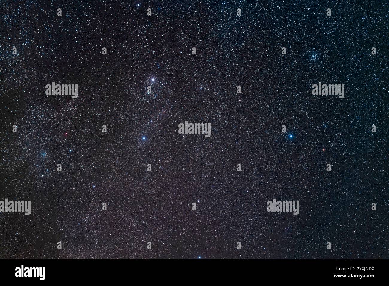 Perseus OB1 and star clusters surrounding Alpha Persei Stock Photo - Alamy