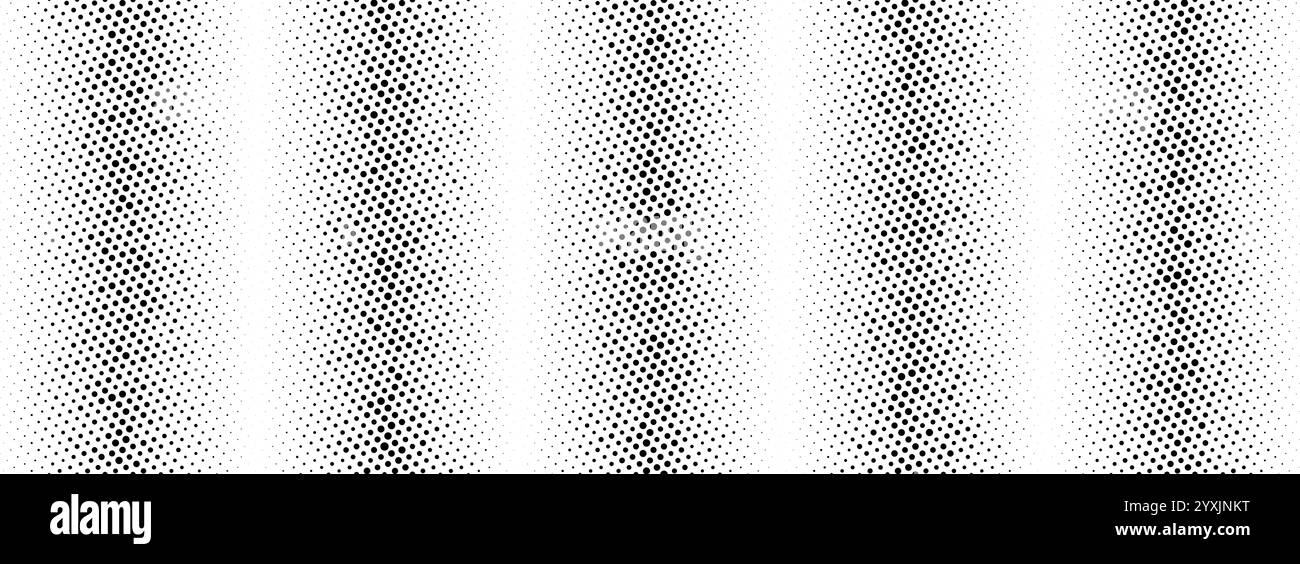 Black rippled striped halftone background. Dotted grunge noise texture ...