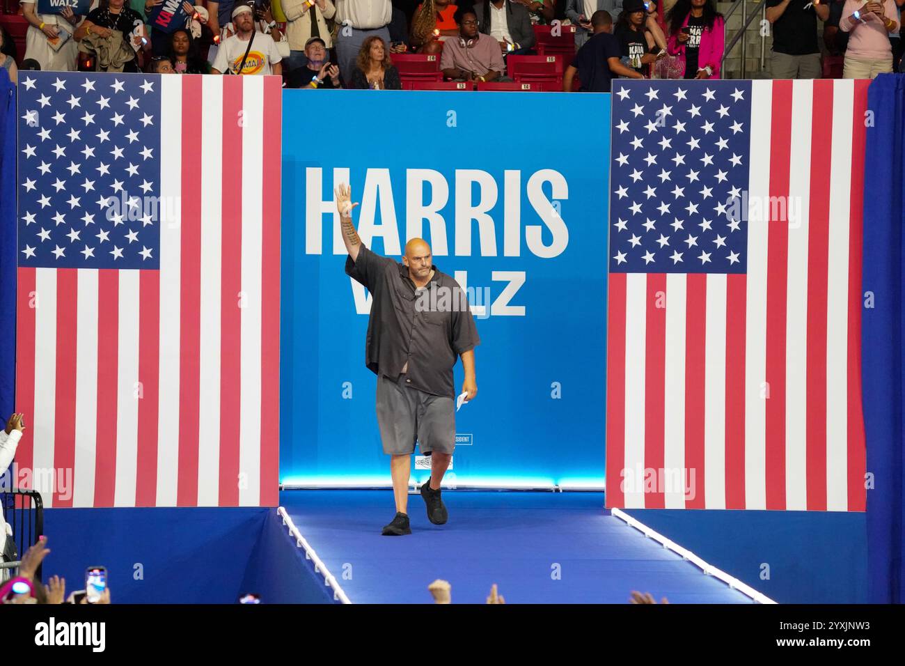 U.S. Senator John Fetterman (D-PA) appears onstage at The Liacouras ...