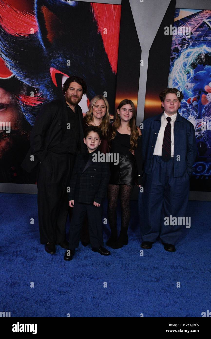 Los Angeles, California, USA 16th December 2024 Actor Adam Pally and ...