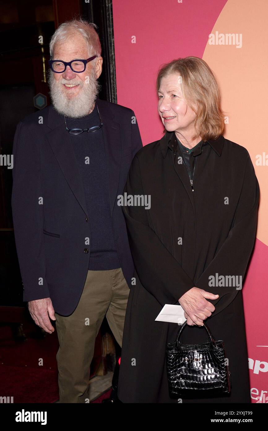 David letterman and regina lasko hi-res stock photography and images ...